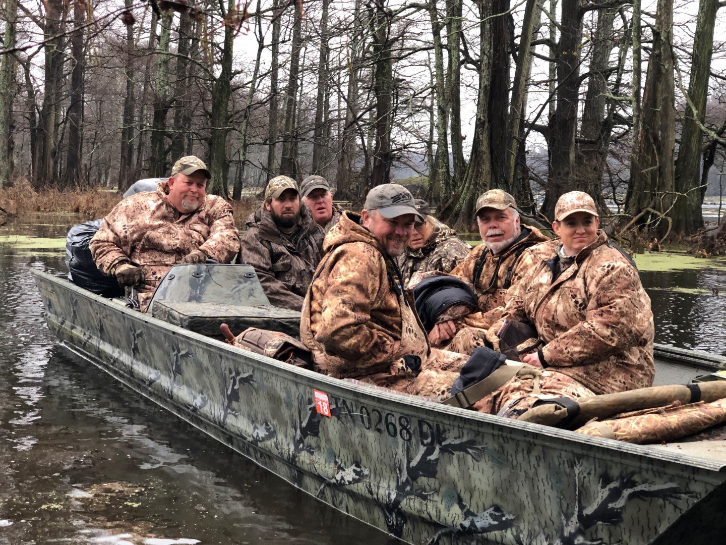Mossberg Duck Hunting Camp at Reelfoot Lake