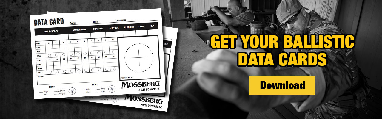 How to Use Ballistic Data Cards