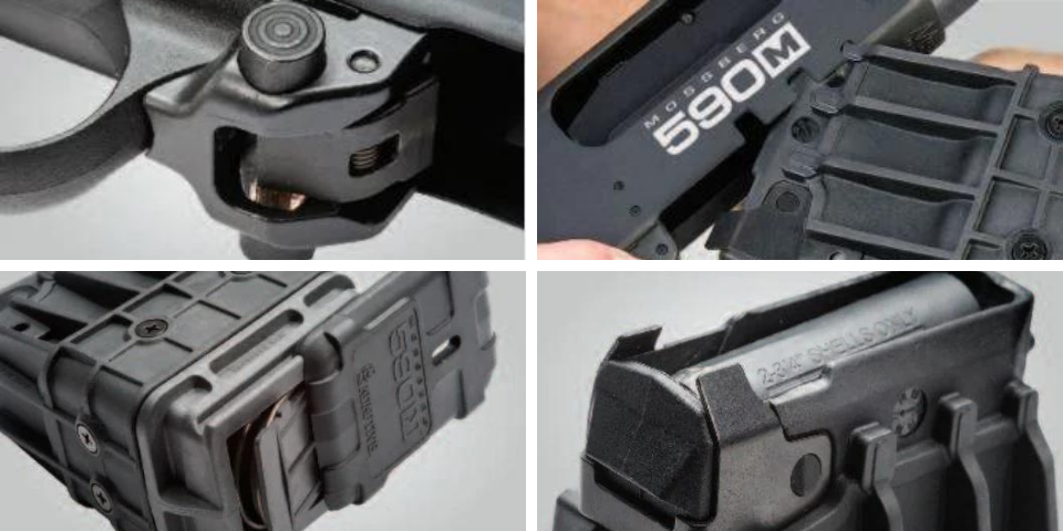 590R & 590RM Rotary Safety Shotguns Features & Benefits